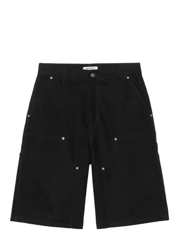 Carhartt Wip Nixon Double Knee Short - Black, Hard