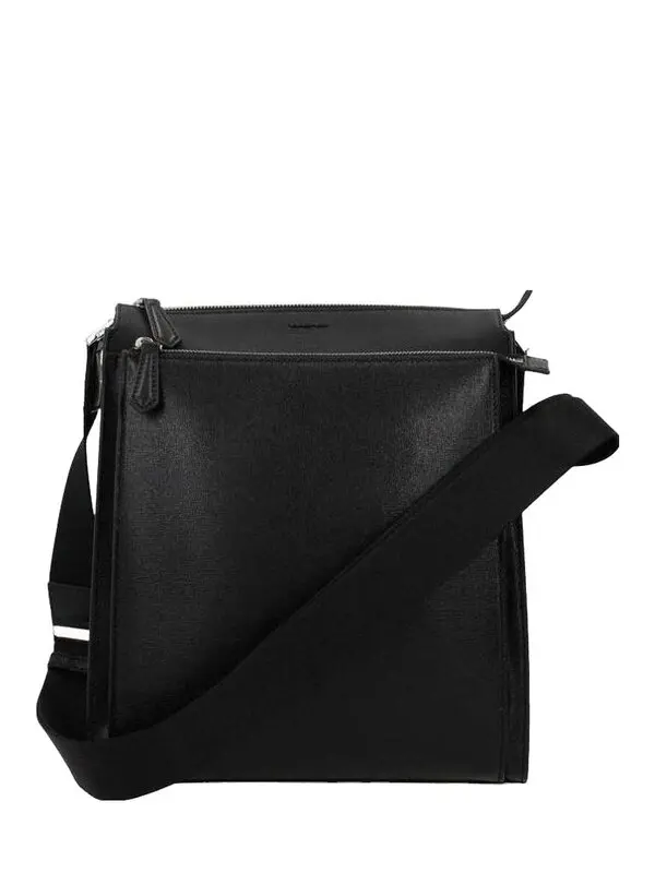 Fendi Logo Details Cross Body Bag - Black