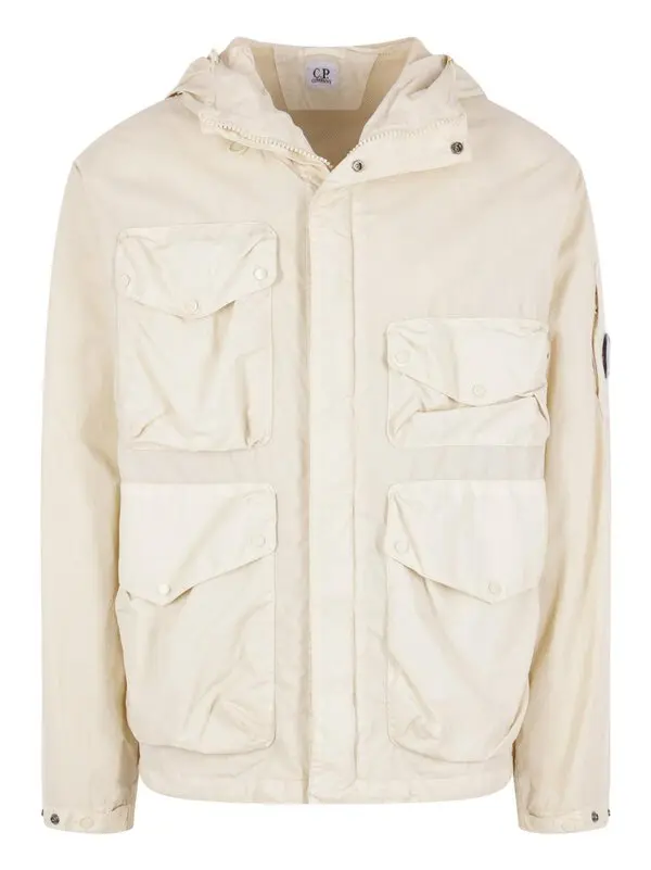C.P. COMPANY Goggle Hooded Jacket - No