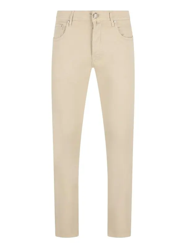 Jacob Cohen Bard Slim-fit Jeans With Logo Patch - Straight Jeans