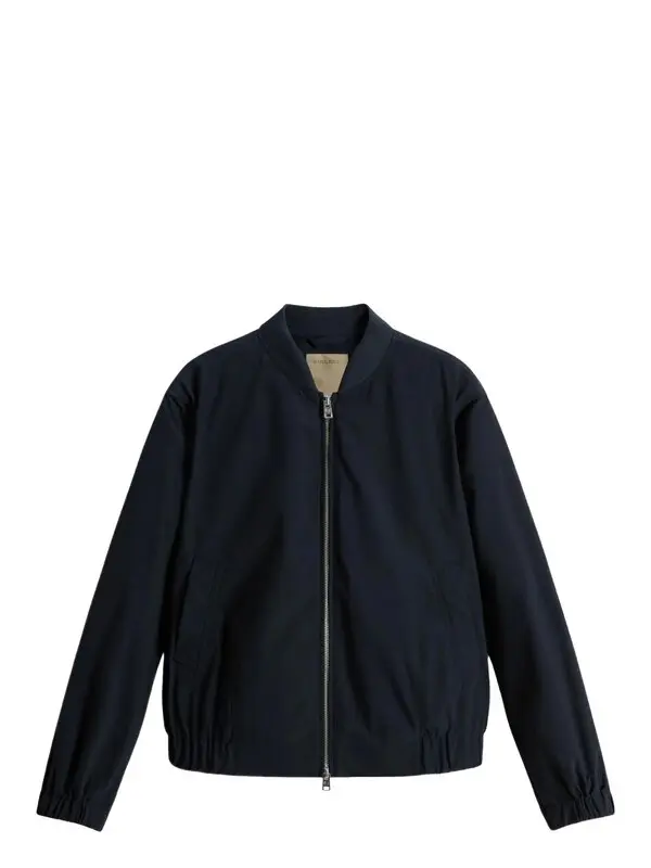 Woolrich Lightweight Zip-up Bomber Jacket - Black