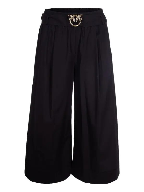 Pinko Doreen Wide-leg Pants - Black