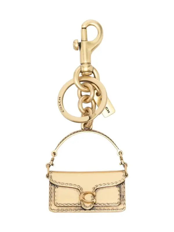 COACH Tabby Bag Charm - Brass