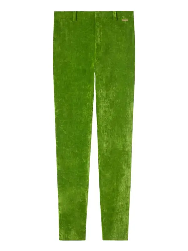 Gucci Stretch Velvet Leggings - Green