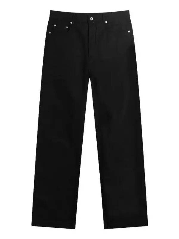 Rick Owens Wide Leg Trousers - Black
