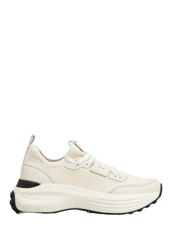 TOD'S Logo Detailed Lace-up Sneakers - Off-white