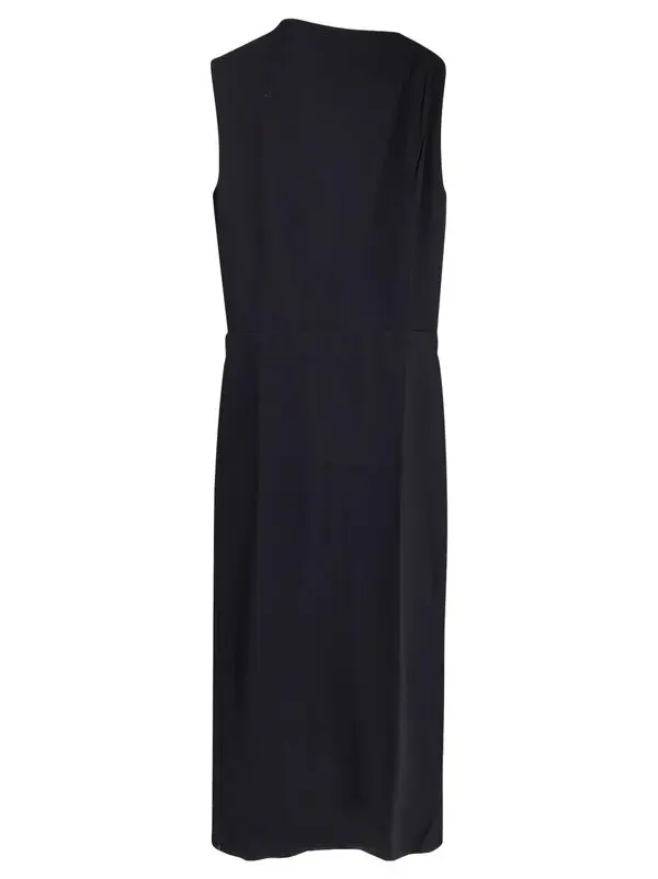 Soeur Gemma Asymmetrical Sleeveless Dress - Black