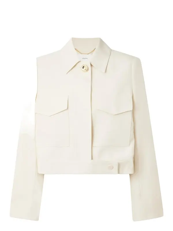 JOSEPH Renoir Casual Jacket - Off White