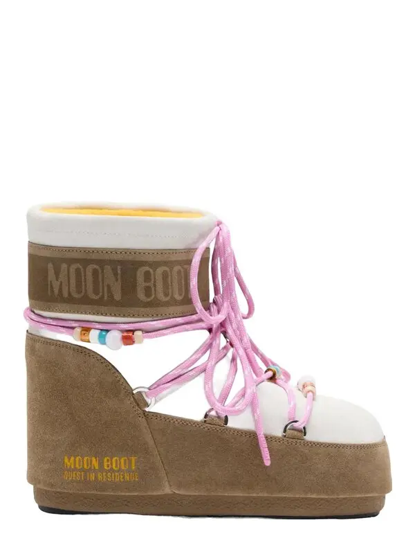 Moon Boot X Guest In Residence Icon Lace-up Low Snow Boots - Brown
