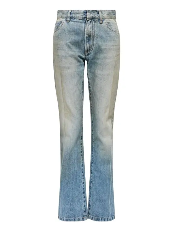 MAISON MARGIELA Straight Leg Jeans - Blue