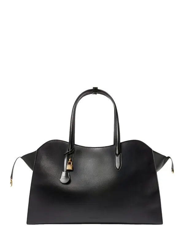 Stella McCartney Ryder Embossed Weekender Bag - Black