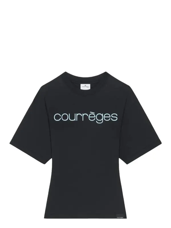 COURREGES Courrèges Waisted Printed T-shirt - No