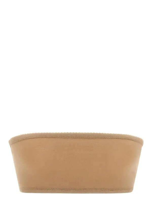 MAISON MARGIELA Strapless Bandeau Top - Nude