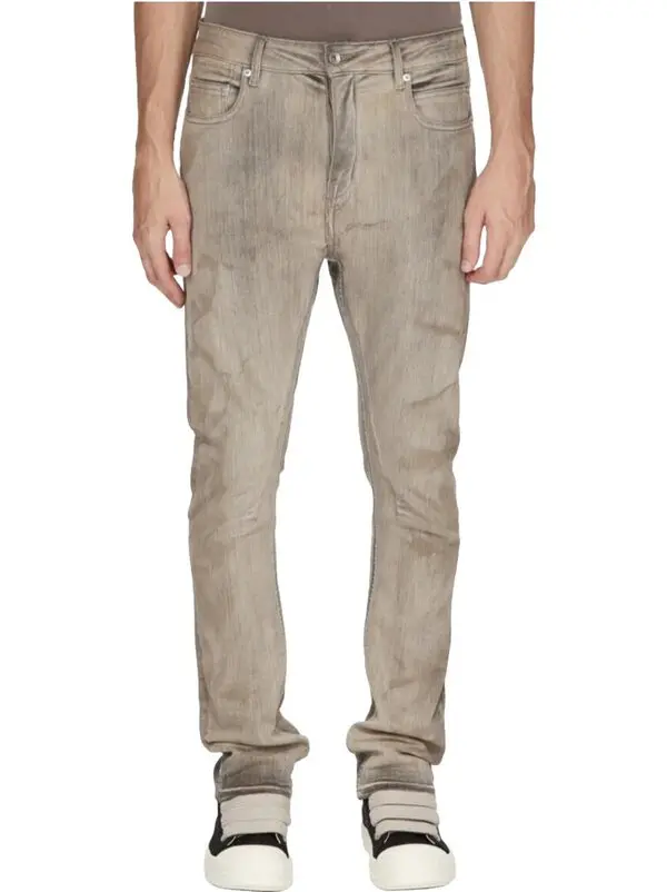 Rick Owens Detroit Five-pocket Jeans - Nude