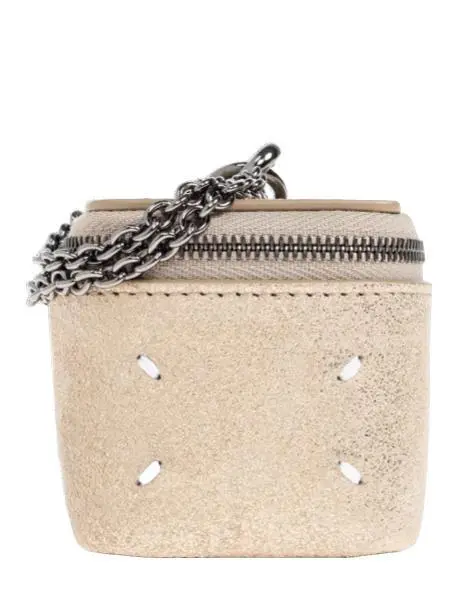 MAISON MARGIELA Box Zipped Mini Crossbody Bag - Nude