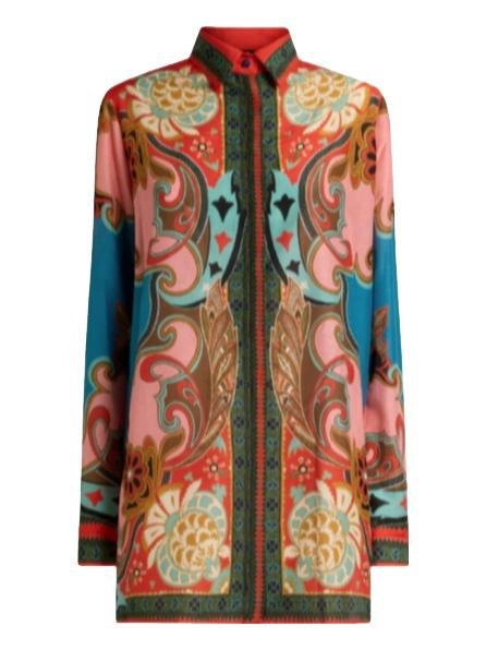 Etro Long-sleeved Printed Shirt - No