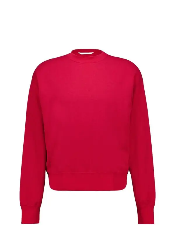 Auralee Crew Neck Sweatshirt - Red
