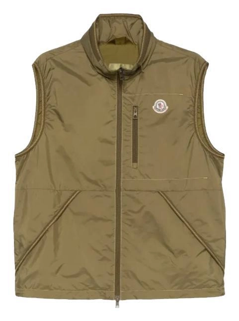 Moncler Hooded Zip Vest - No