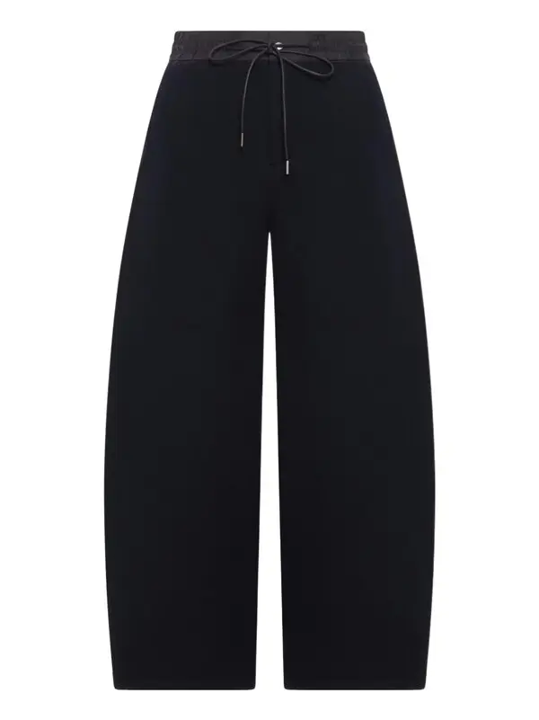 Sacai Drawstring Sponge Track Pants - Black