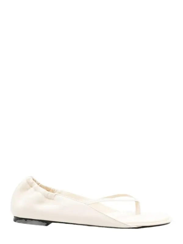 Jacquemus The Flat Sandals - White