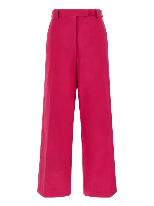 Dries Van Noten Penn Wide-leg Pants - Purple-red