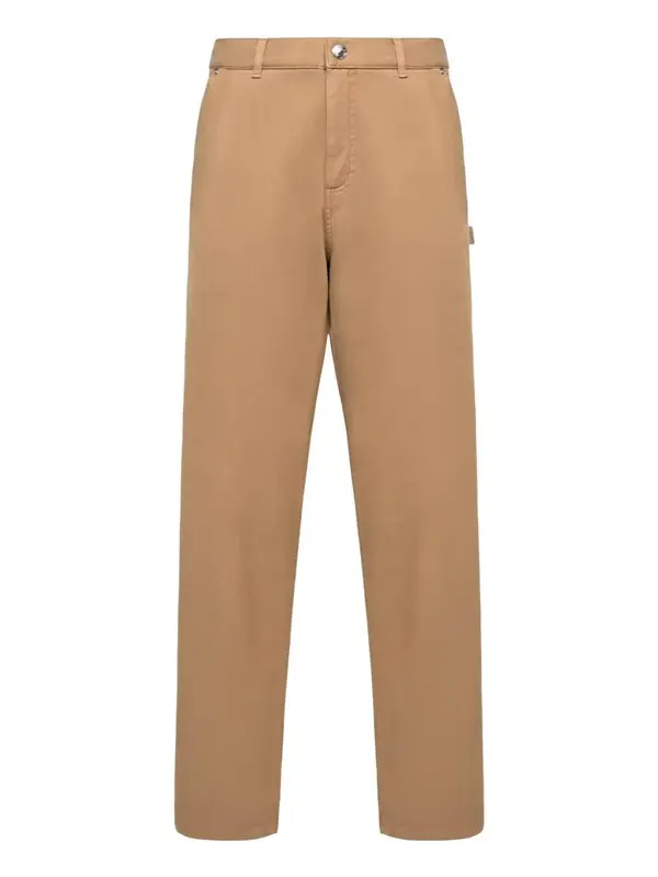 Moncler Gabardine Cargo Pants - Camel