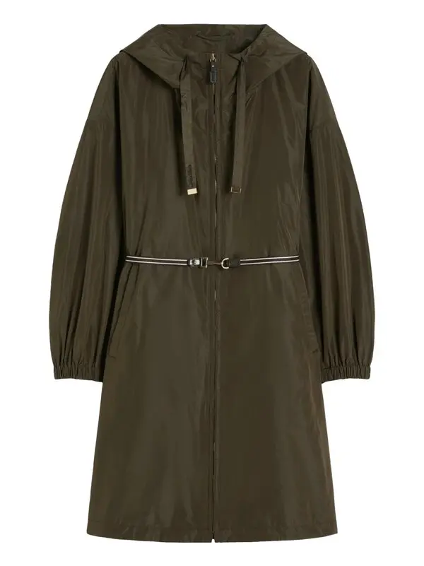 Max Mara Deserto Hooded Parka - Green