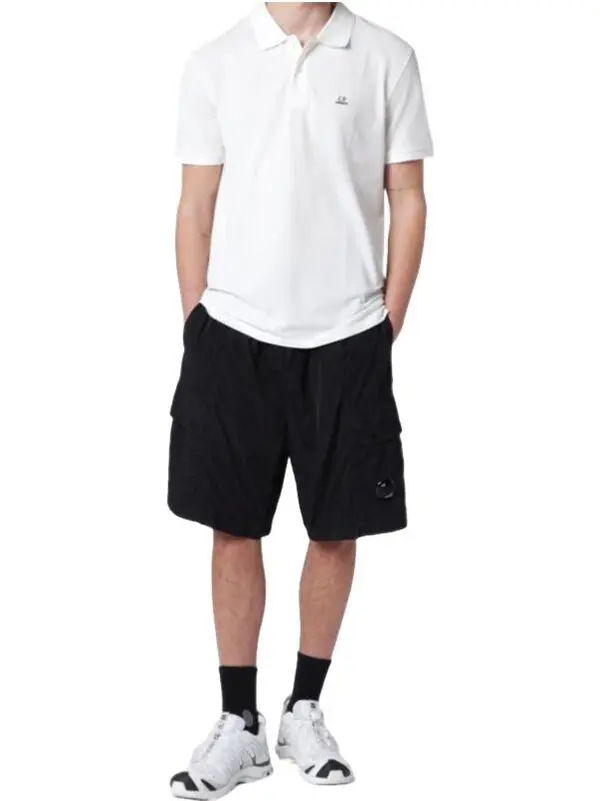C.P. COMPANY Chrome-r Cargo Bermuda Shorts - Black