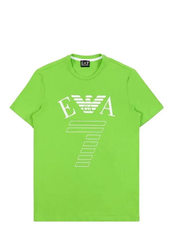 EA7 Round-necked Logo T-shirt - Green