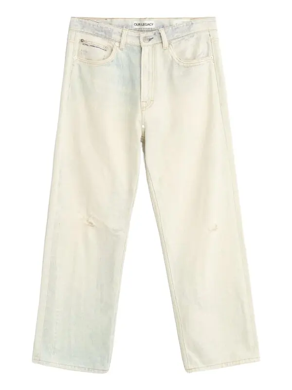 Our Legacy Belt Loop Jeans - White