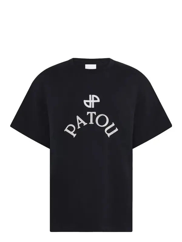 PATOU Jp Logo Oversized T-shirt - Black