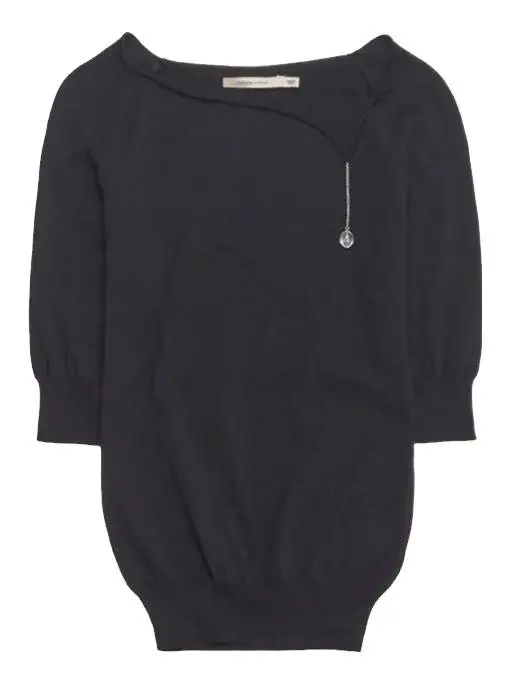 Paloma Wool Cain Chain Detail Top - Black