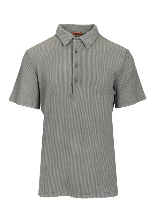 Barena Venezia Short Sleeved Polo Shirt - Grey
