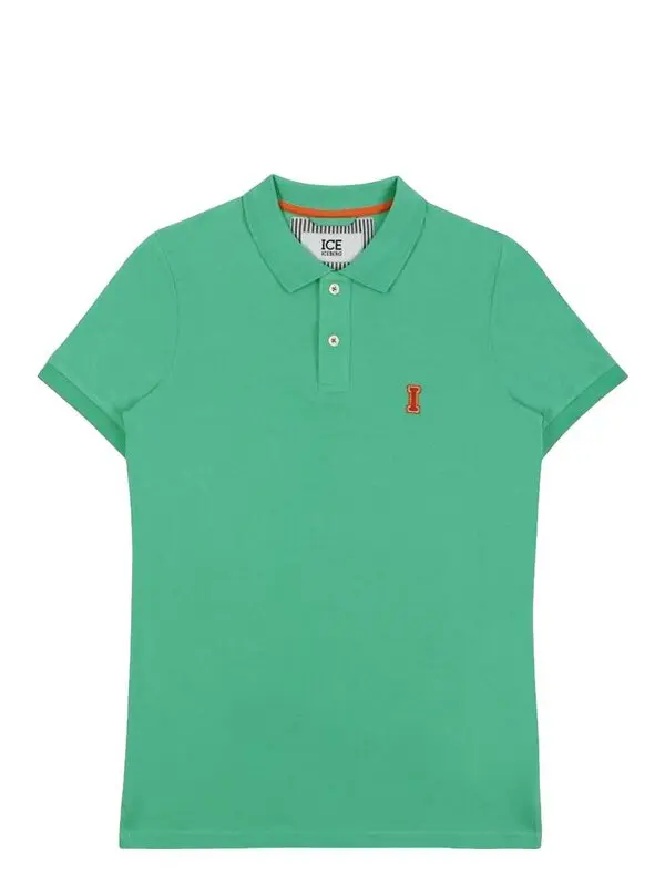 Iceberg Logo Polo Shirt - Blue
