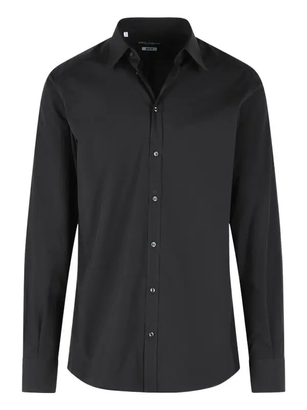 Dolce & Gabbana Dolce Gabbana Long-sleeved Shirt - Black