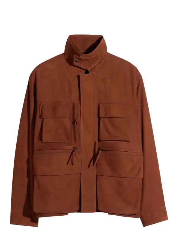 LEMAIRE Patch-pocket Jacket - Cigar