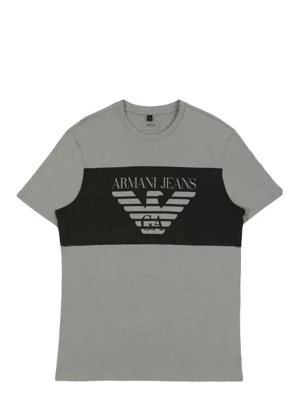 Emporio Armani Round-necked T-shirt - Gray