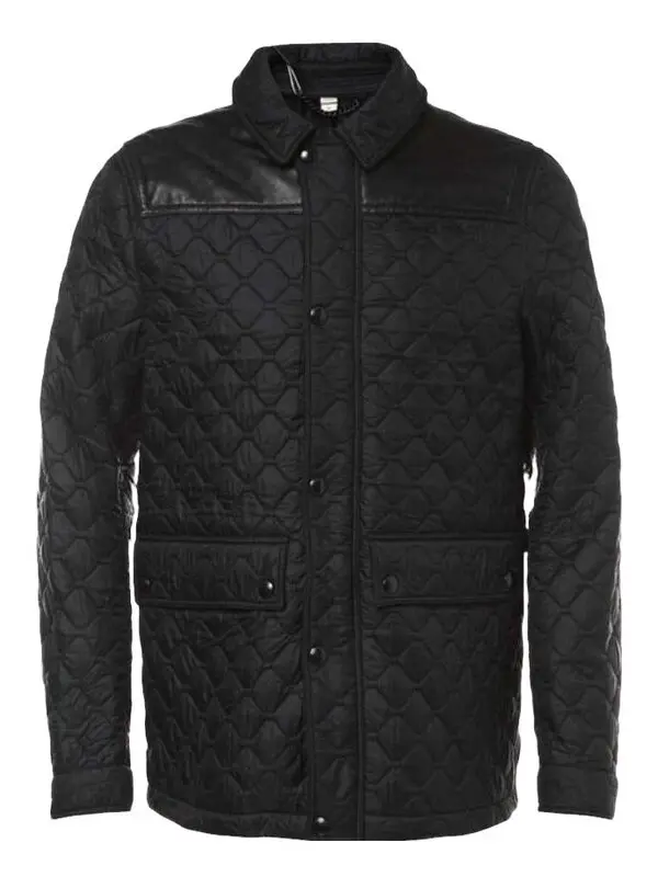 Burberry Quilted Long Sleeve Jacket - Black