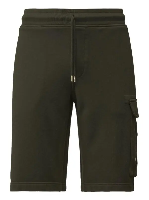 C.P. COMPANY Cargo Track Shorts - Black