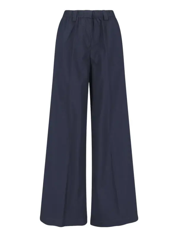 Aspesi Wide-leg Trousers - Black