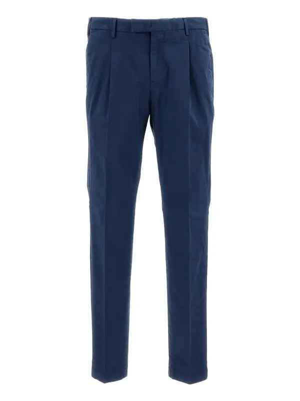 PT TORINO Pleated Trousers - Blue