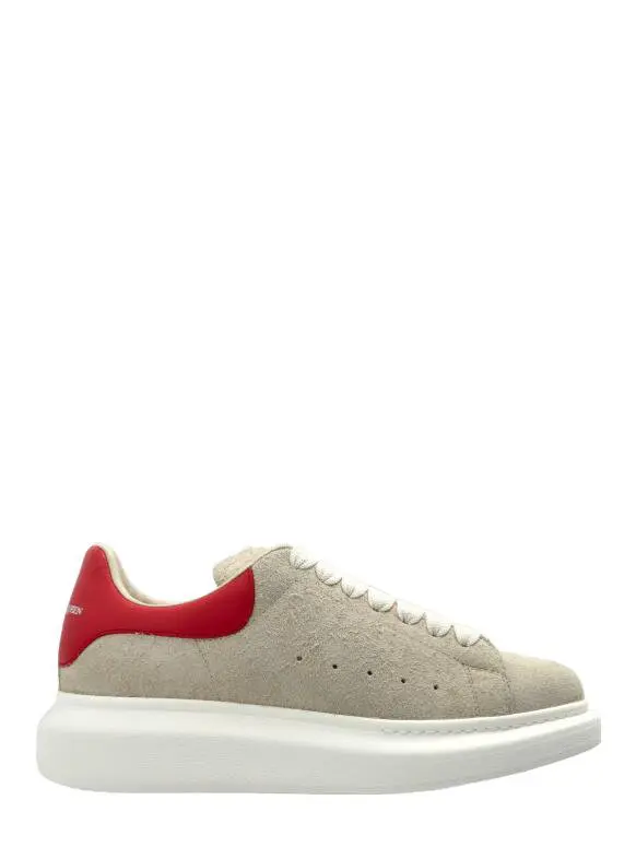 Alexander McQueen Oversized Lace-up Sneakers - Beige