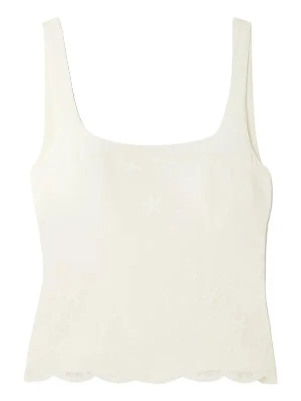 Posse Sleeveless Top With Fan-shaped Hem And Back Zipper - Cream