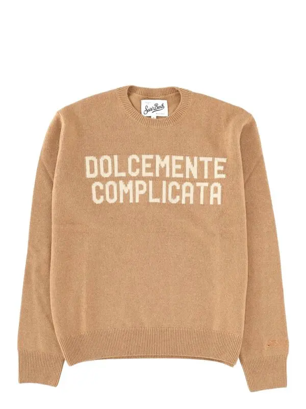 MC2 SAINT BARTH Knitted Jumper - Nude