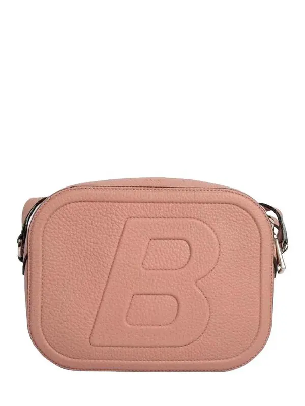 Bally Logo Shoulder Bag - Nude
