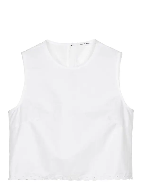 Cecilie Bahnsen Deeba Top - White