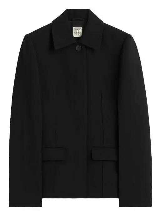 TOTEME Single-breasted Jacket - Black