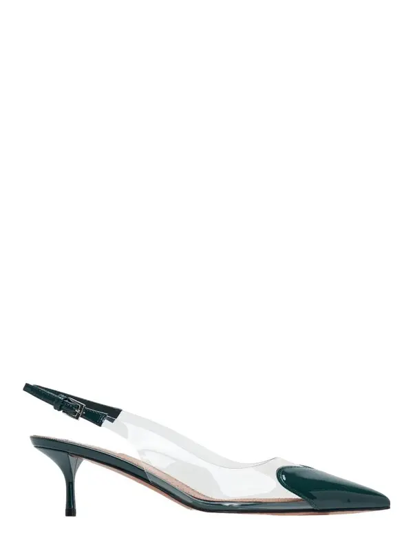 Alaïa Slingback 55 Pumps - Forest Green