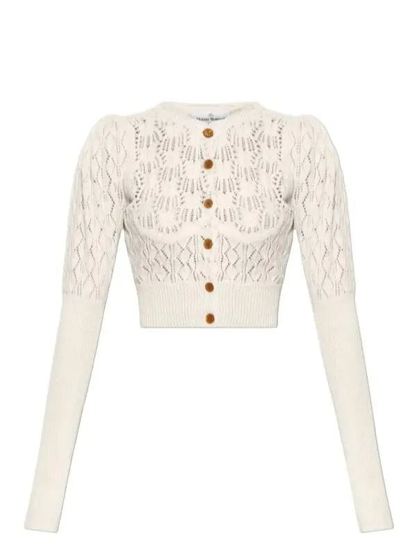 VIVIENNE WESTWOOD Ella Cardigan - Cream