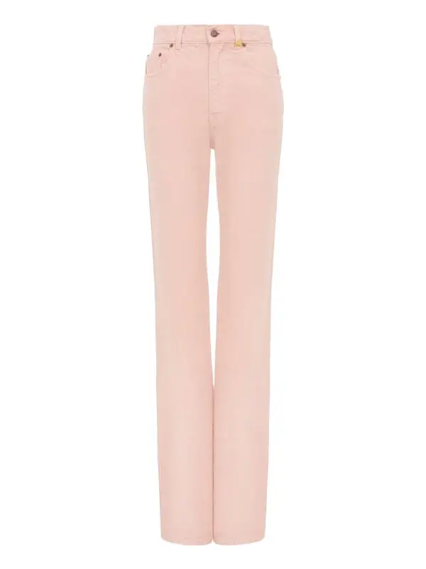 Chloé Straight-leg Jeans - Soft Powder